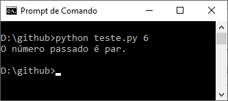 Passagem de Parâmetros por Linha de Comando em Python com Argparse