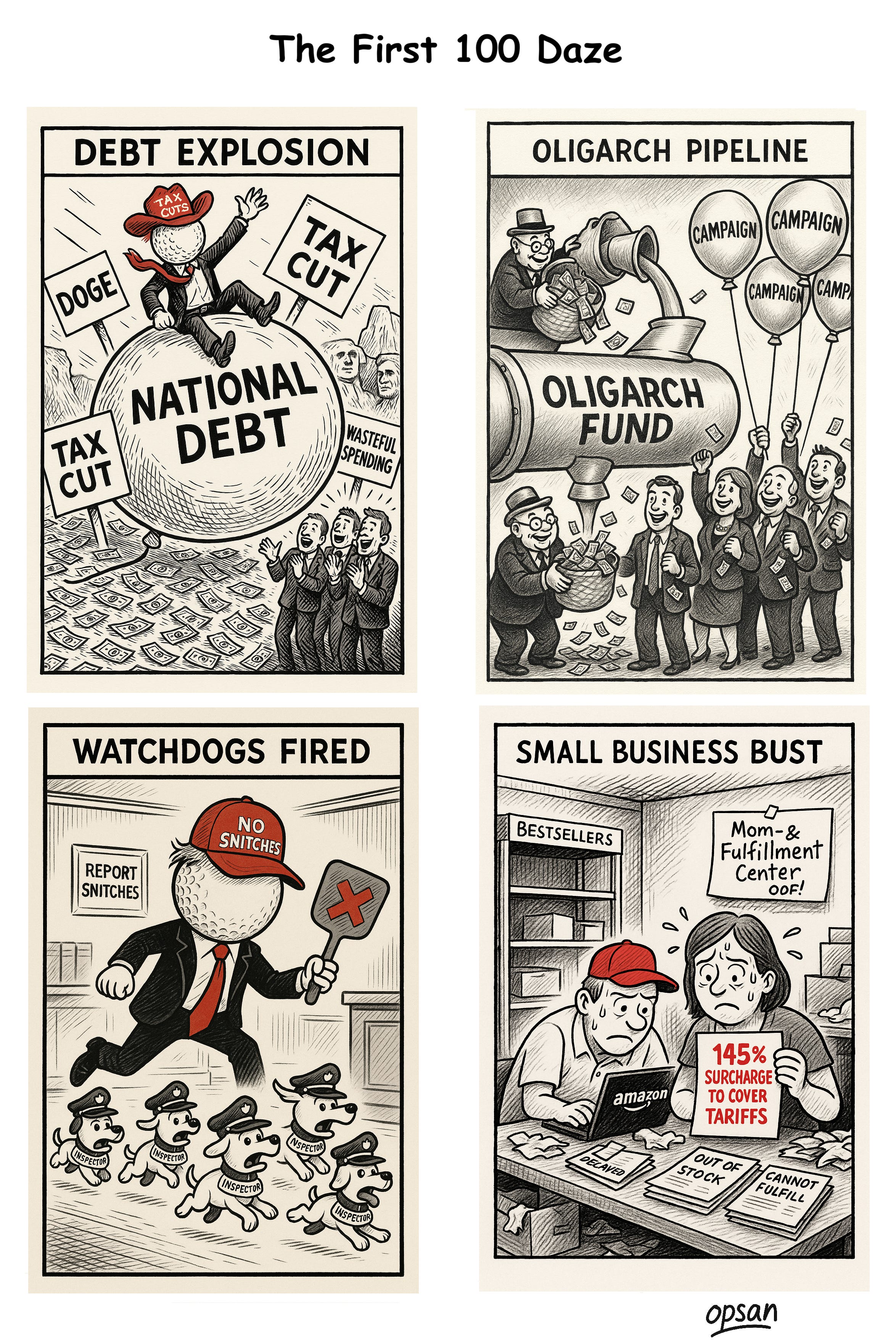 The First 100 Daze - Part 8. - opsan’s Substack