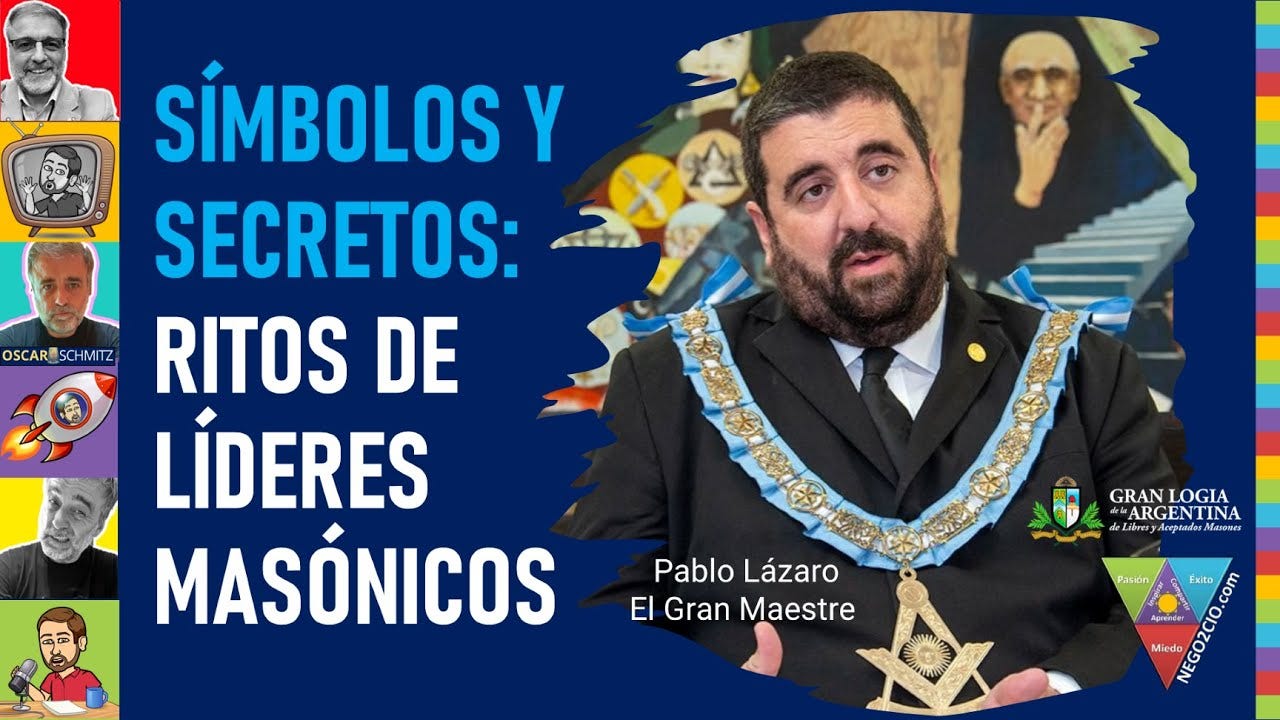 🎙️ Símbolos y Secretos: Ritos de Líderes Masónicos 🚀 Pablo Lázaro Gran ...