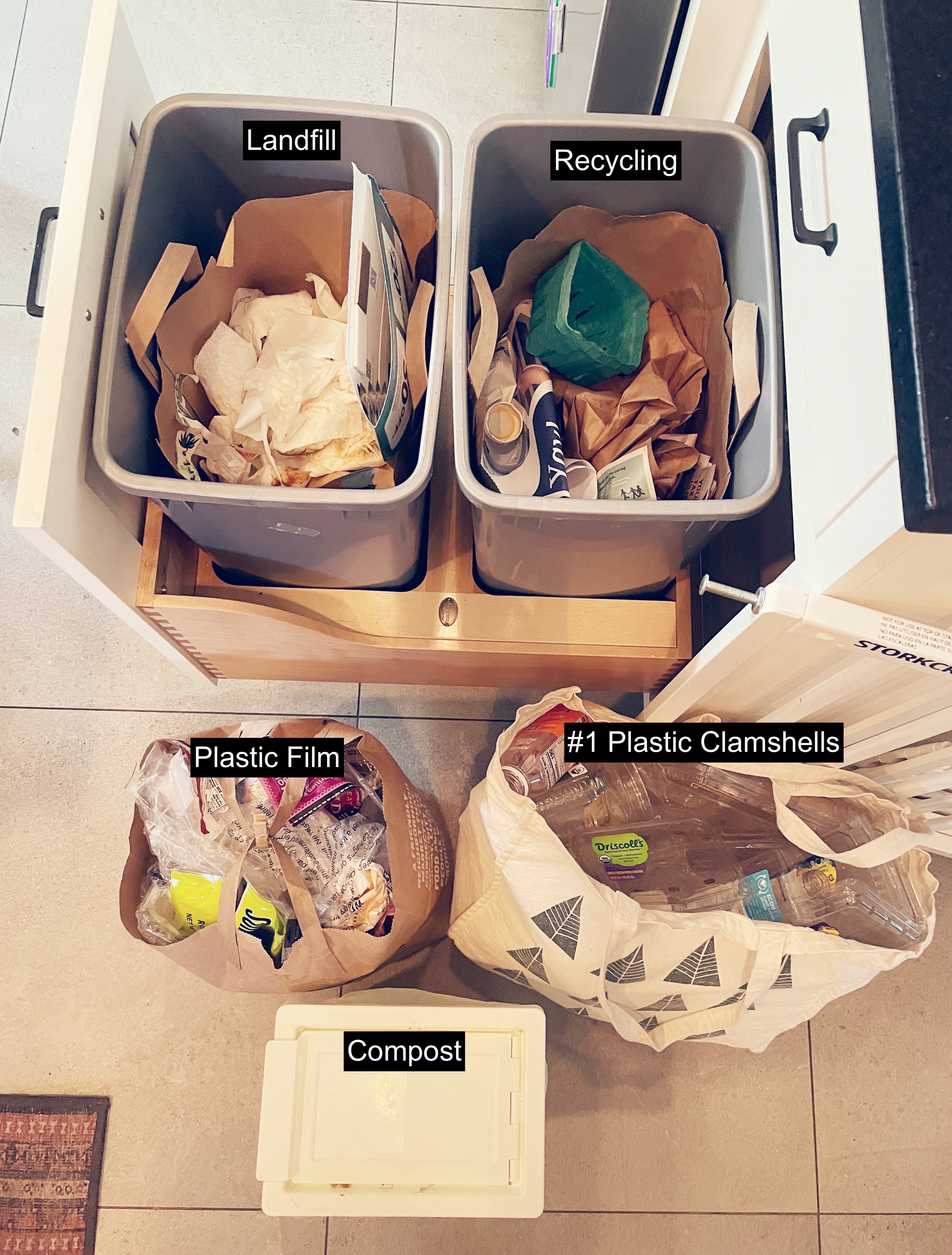 5 kinds of trash and how I hide them
