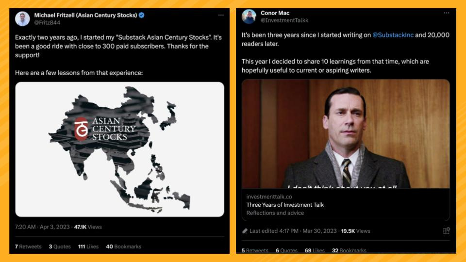 How to write a great milestone post - On Substack