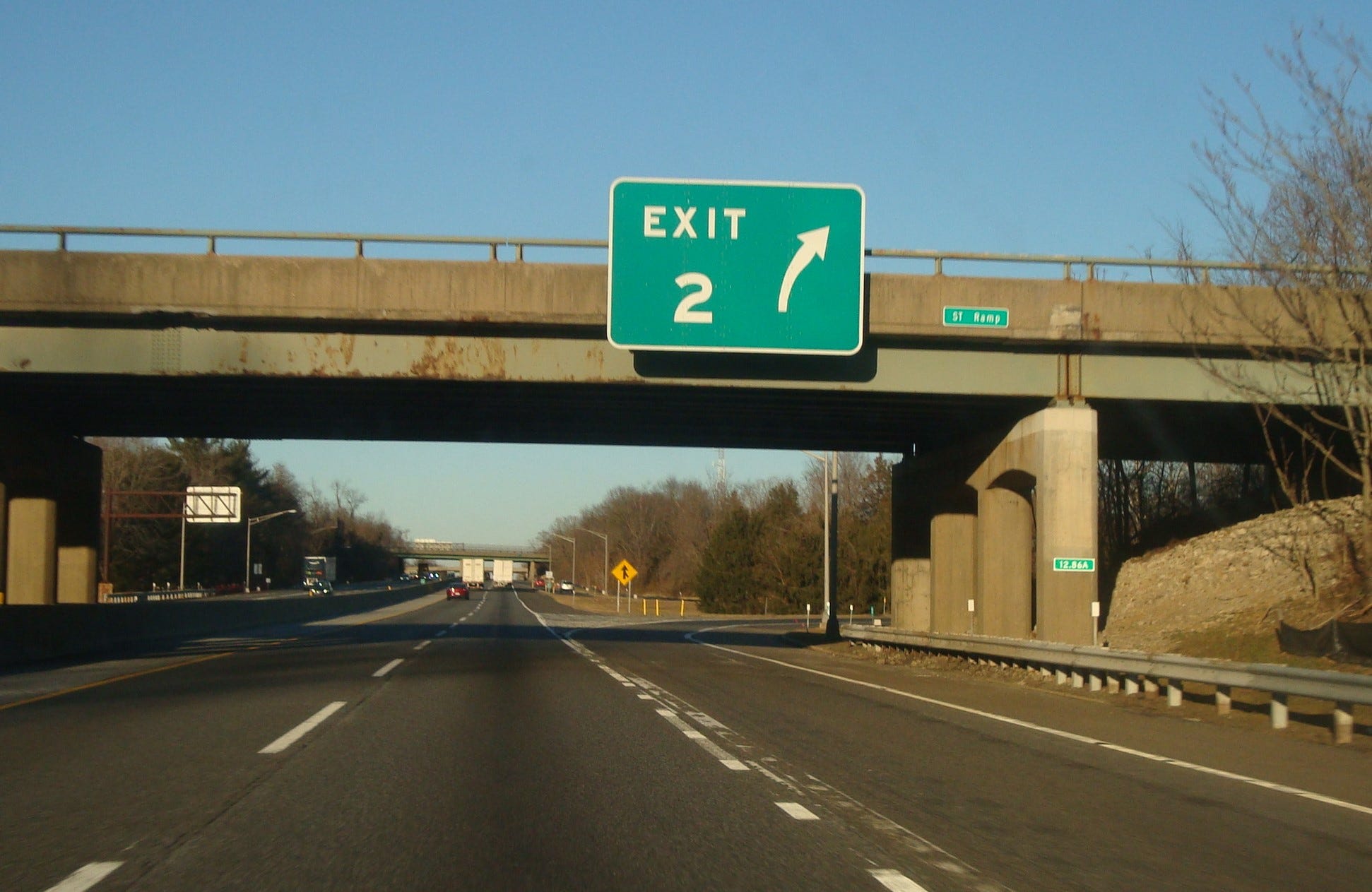 The Very Strange Exit Signs on the New Jersey Turnpike
