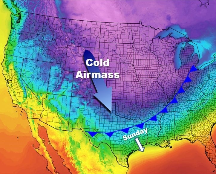 Another Blast of Cold Air - by Doug Lewin