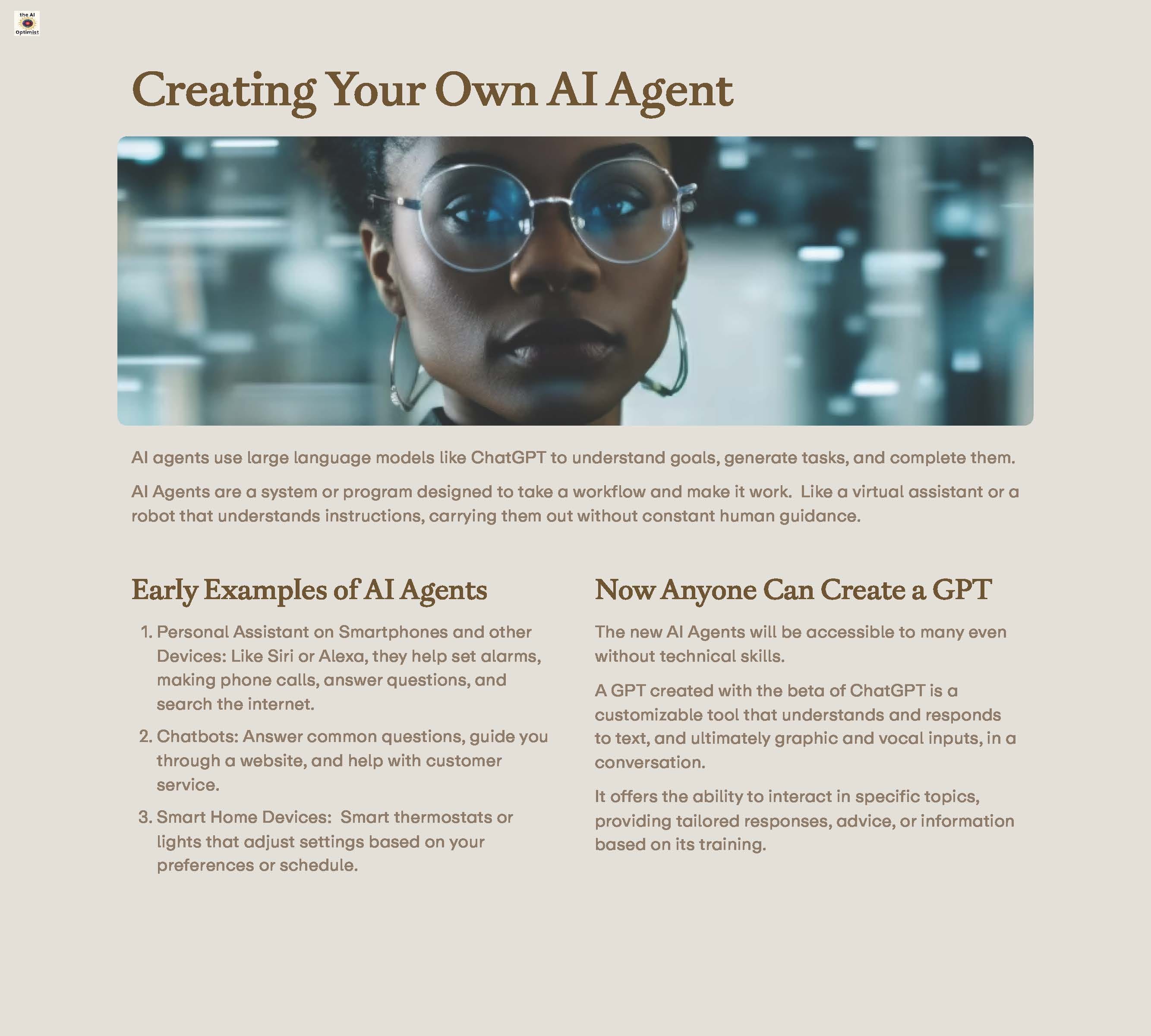 🌅The New Dawn of AI Agents: Create Your GPT with ChatGPT
