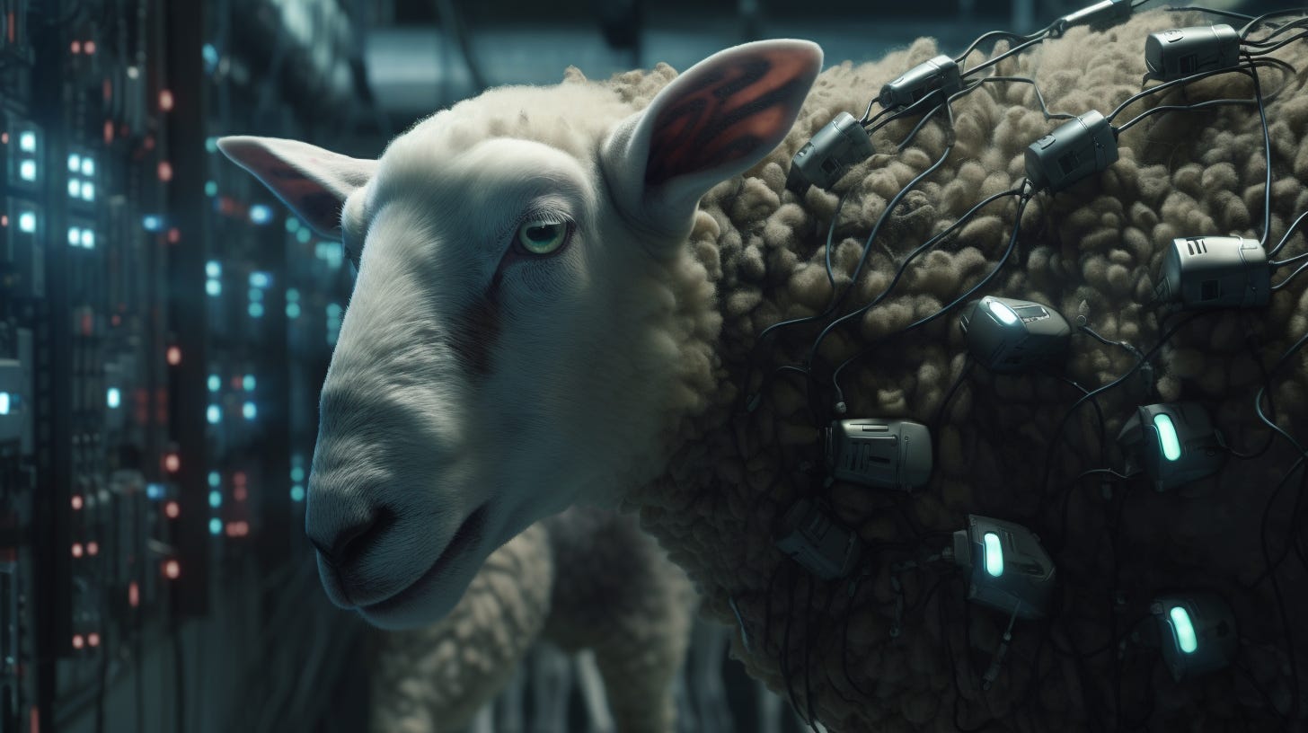 (Philip K.) Dick pics: Do AIs dream of electric sheep?