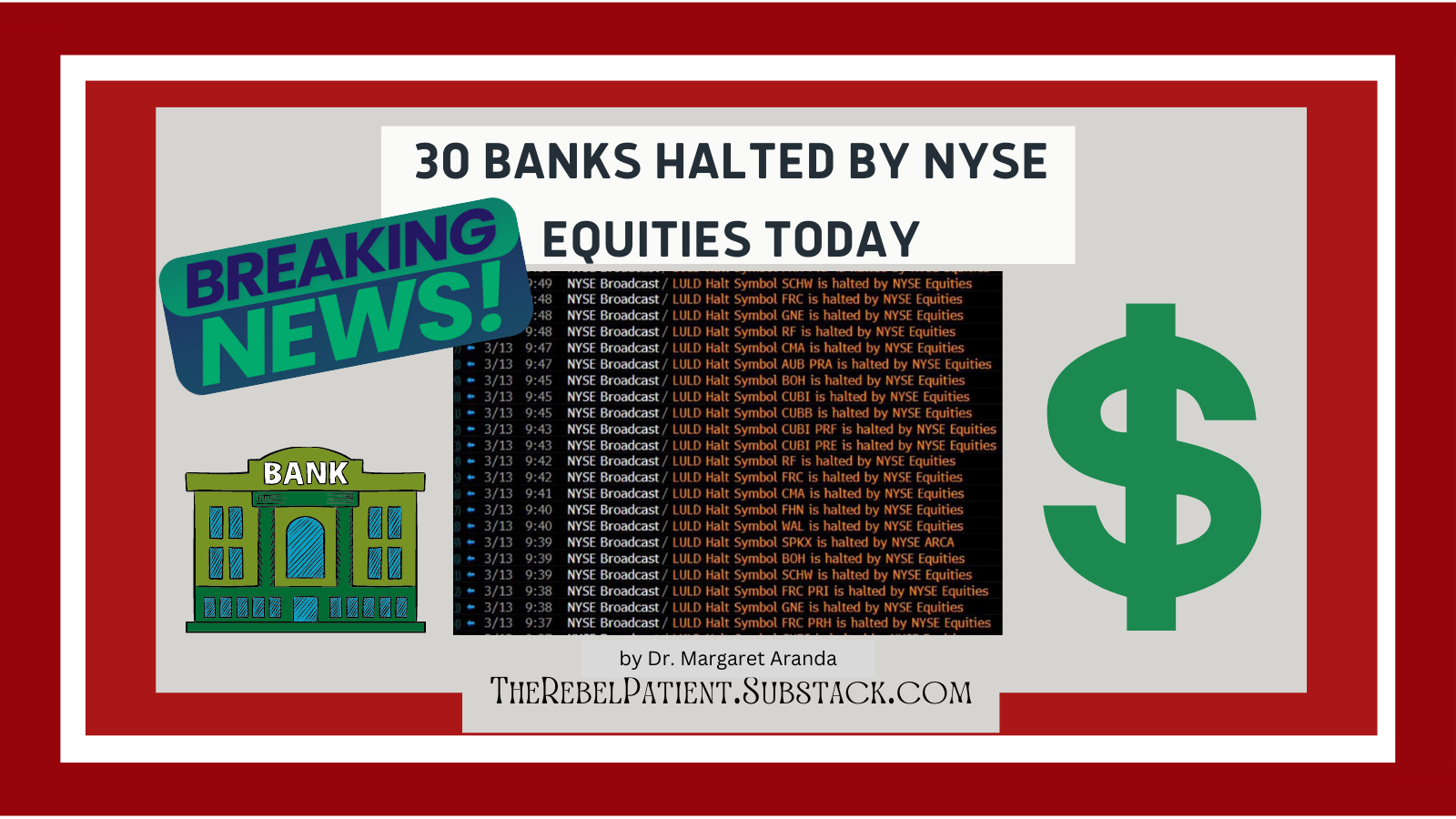 Worldwide Financial Markets Fearful of Largest Bank Collapse Since 2008