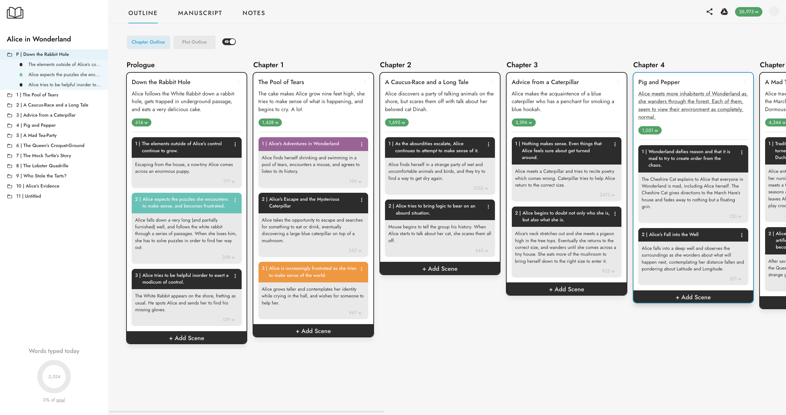 Novel writing in FDP (and how to send feature requests)
