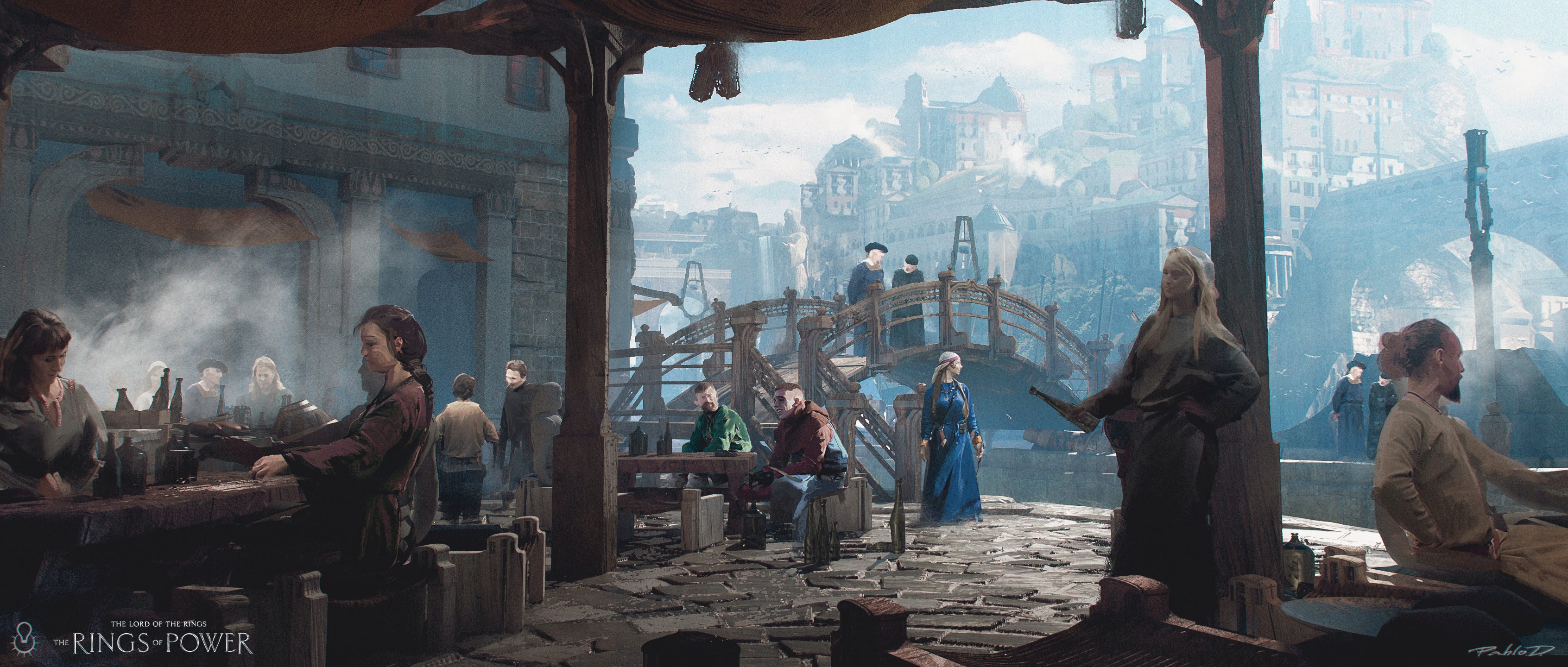 "The Rings of Power" Virtual Art Book - by @taliesart