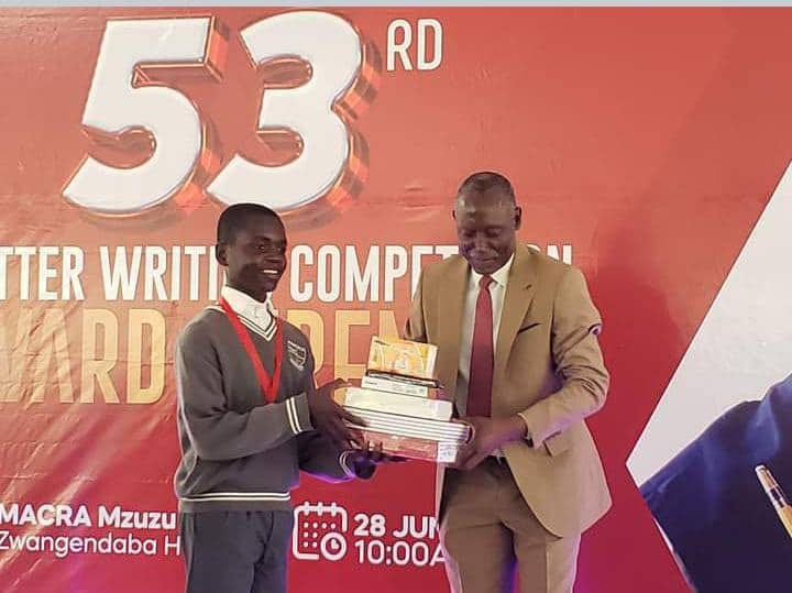 15-Year-Old Shines in MACRA's Letter Writing Contest