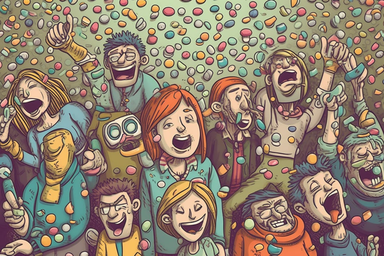 The Sadness of Happy Pills - An Existential Signal?