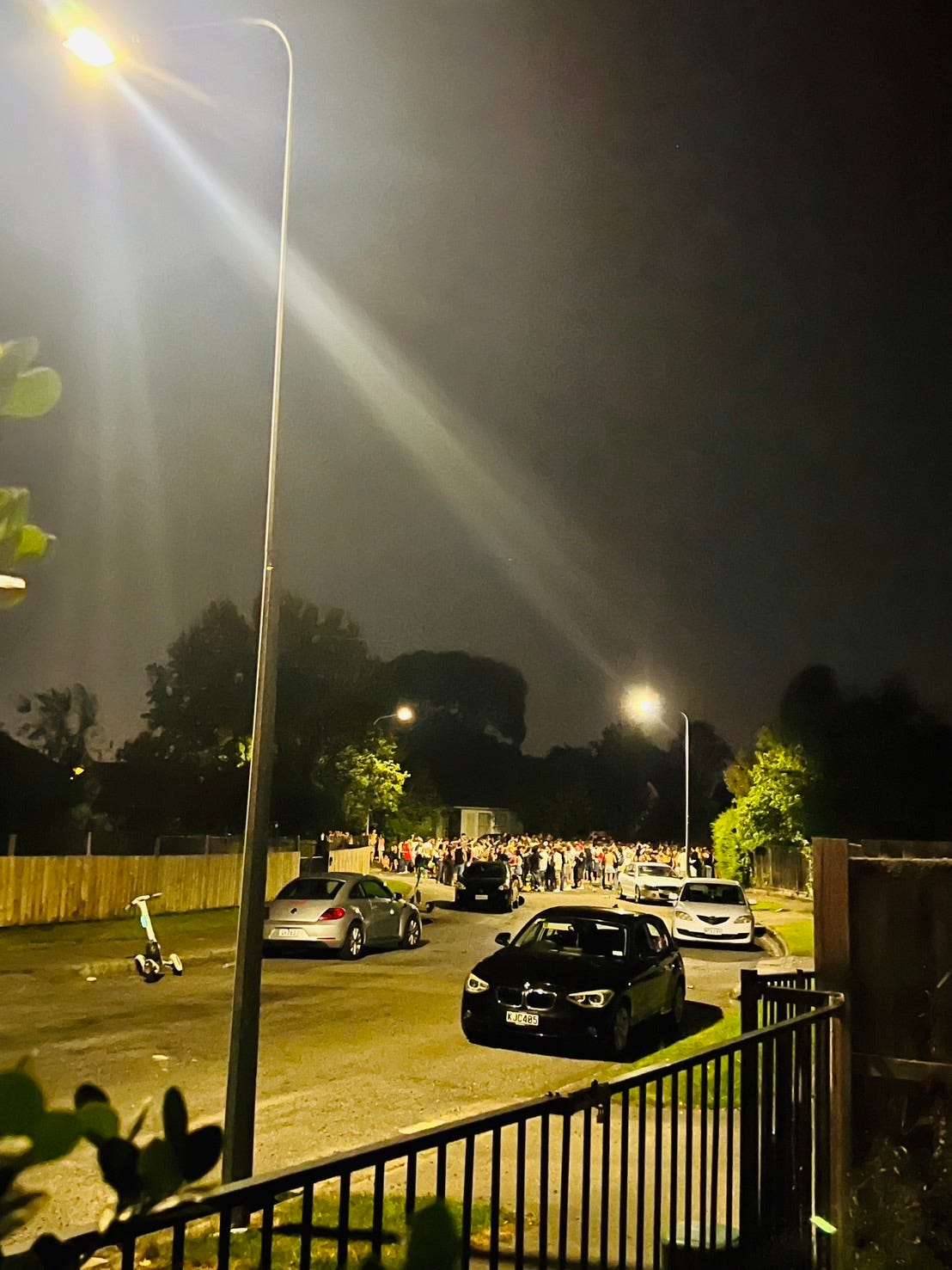 Police Intervene In O-Week Party Blocking Intersection