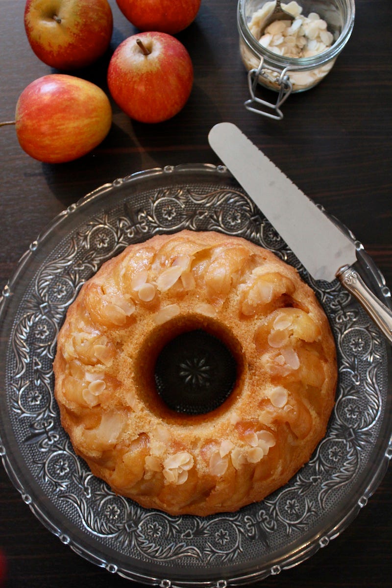 2 French Apple Cakes - Life's a Feast by Jamie Schler