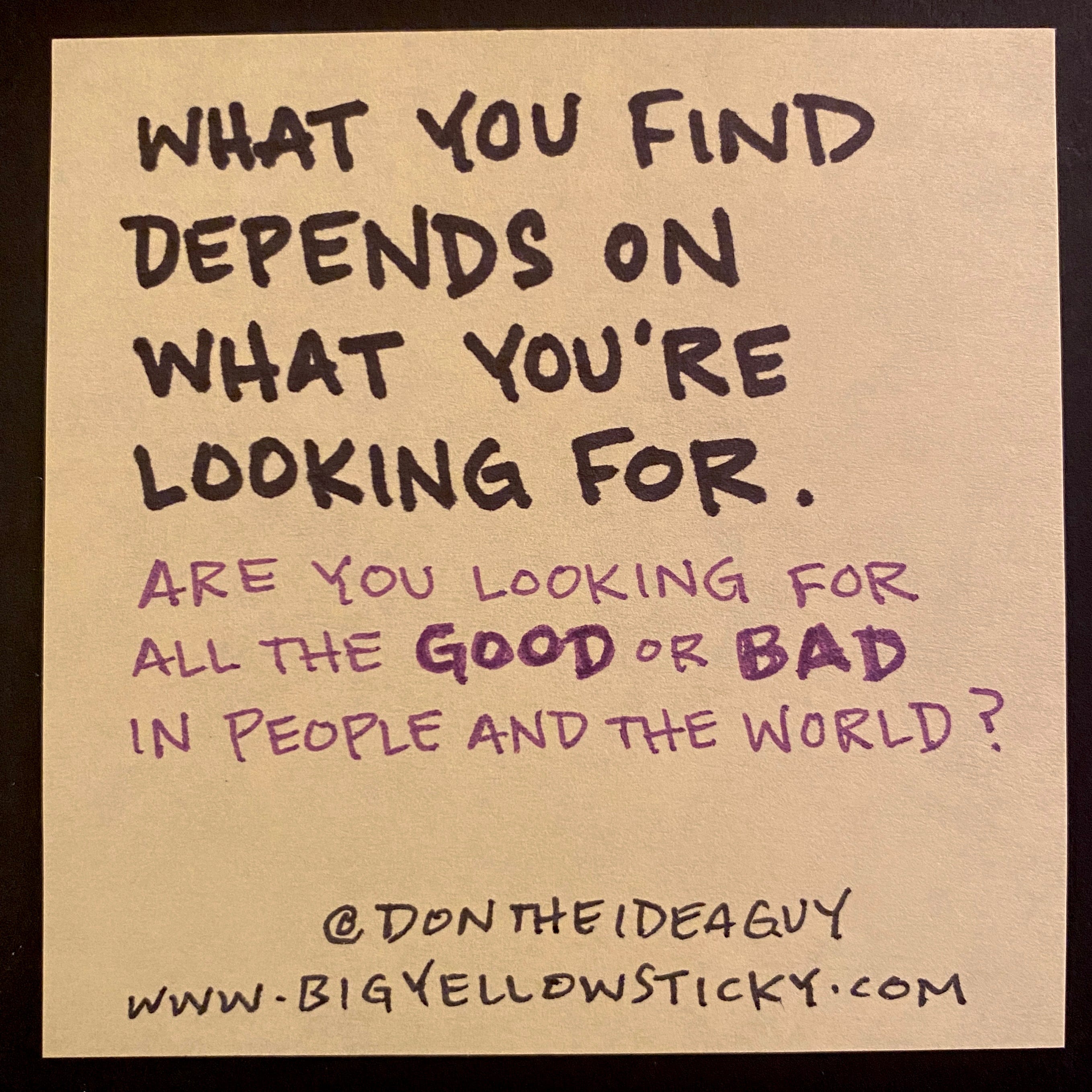 BYS 01/23/23 : What are you looking for?