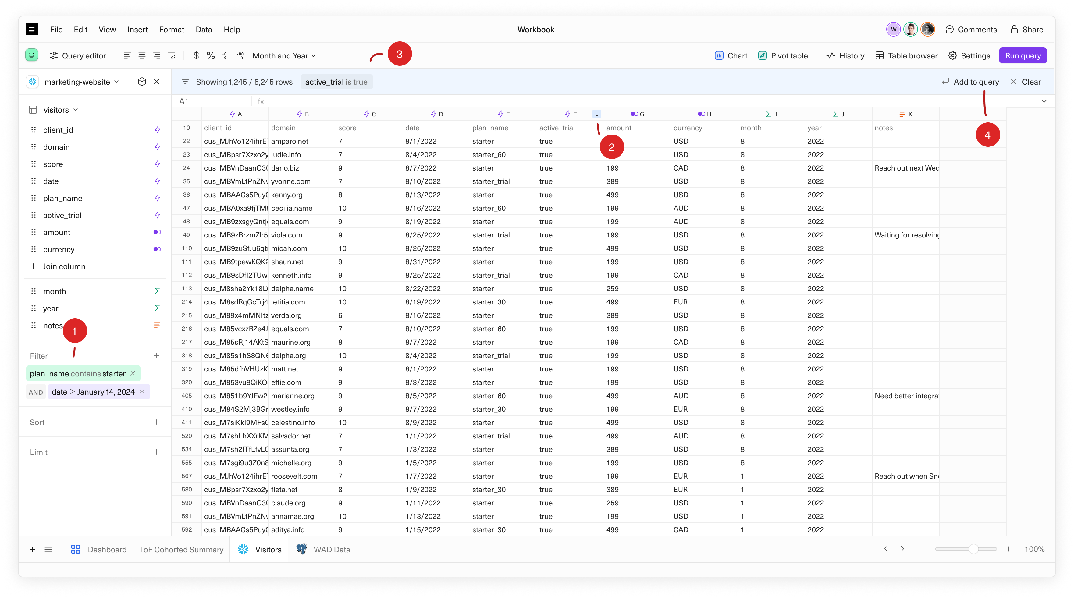 Under the sheets: Our new query experience