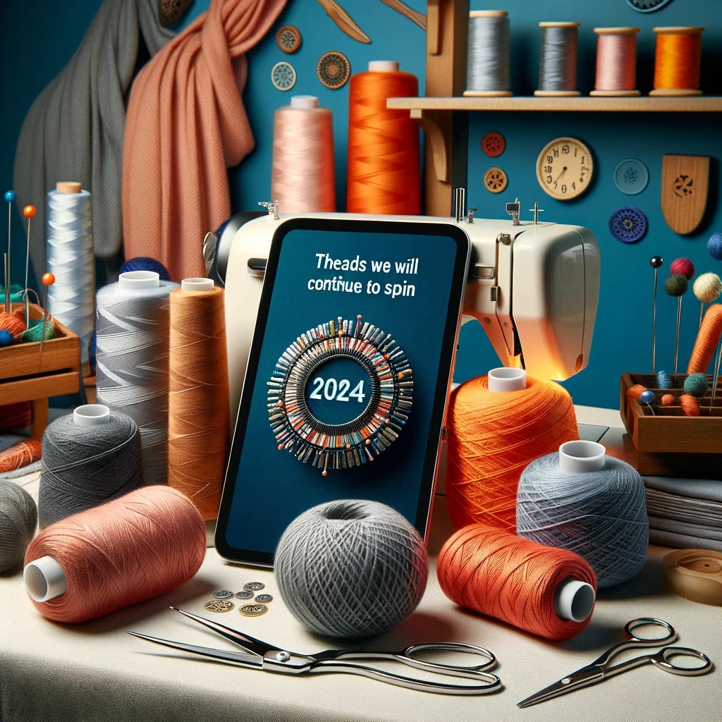 Threads We Continue To Spin 2024 - by Daniel Fiene