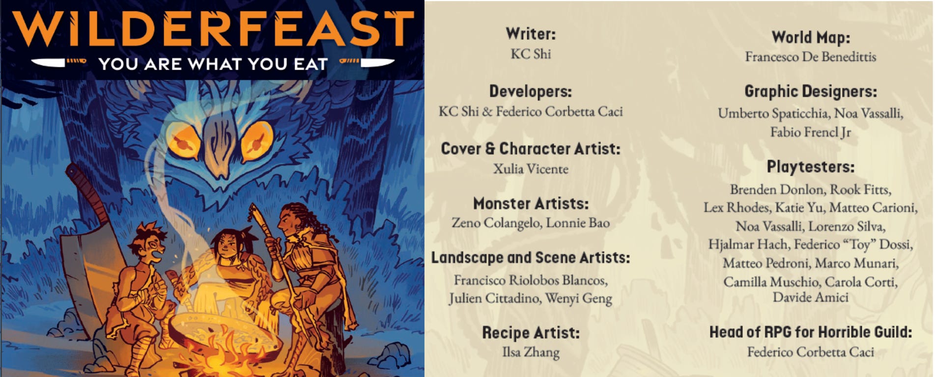 How was Wilderfeast cooked up? - by Dave Thaumavore