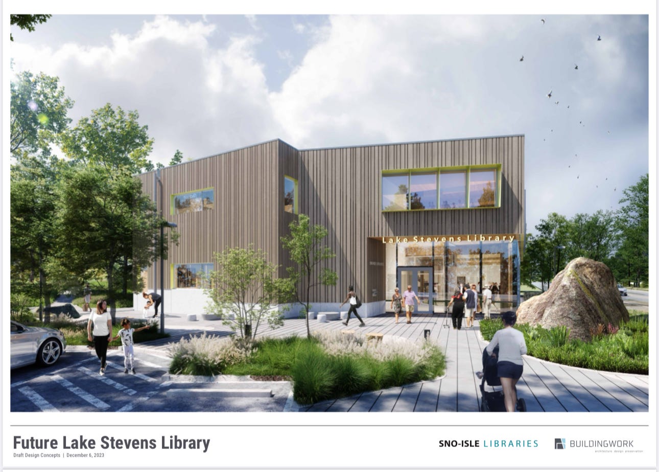 New Lake Stevens Library Update: Construction Now Underway, Ground ...
