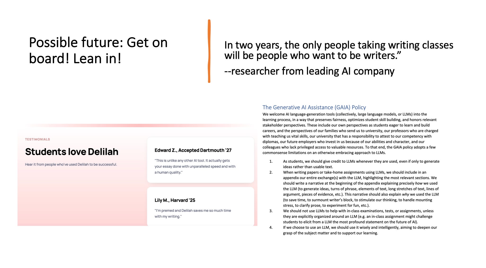 Writing and Learning to Write in the Age of AI