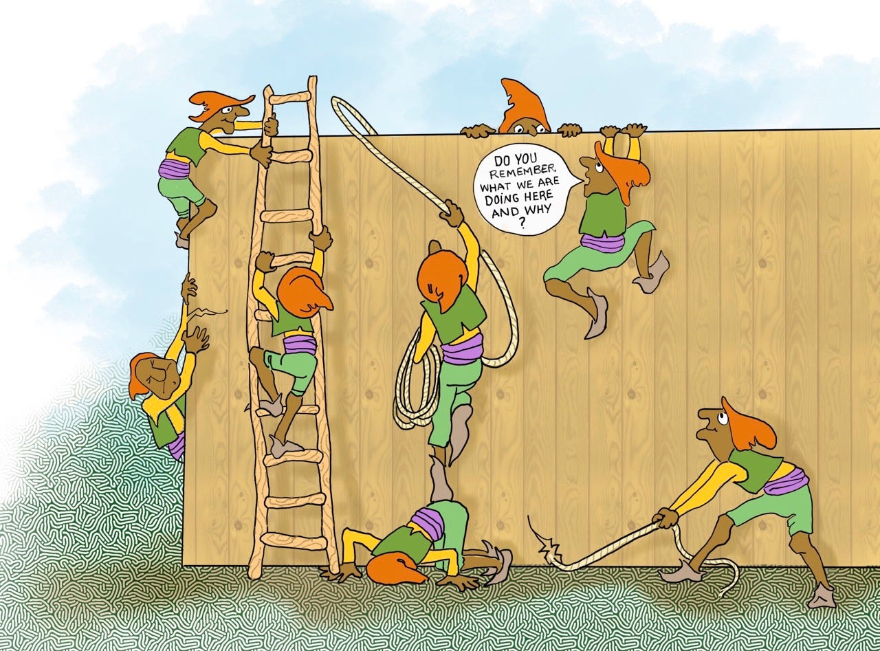 Elves at Work - by Mary JL Rowe - Mary's Dailies
