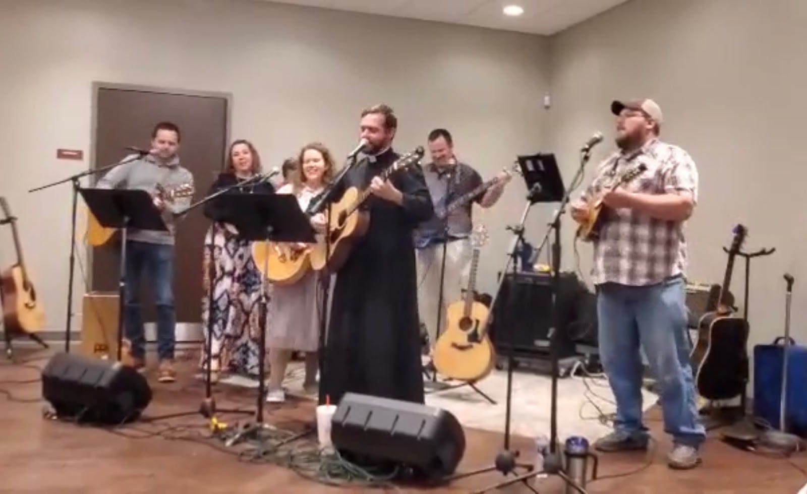 Fr. Kelly Leads from the Front - by Alex Carroll