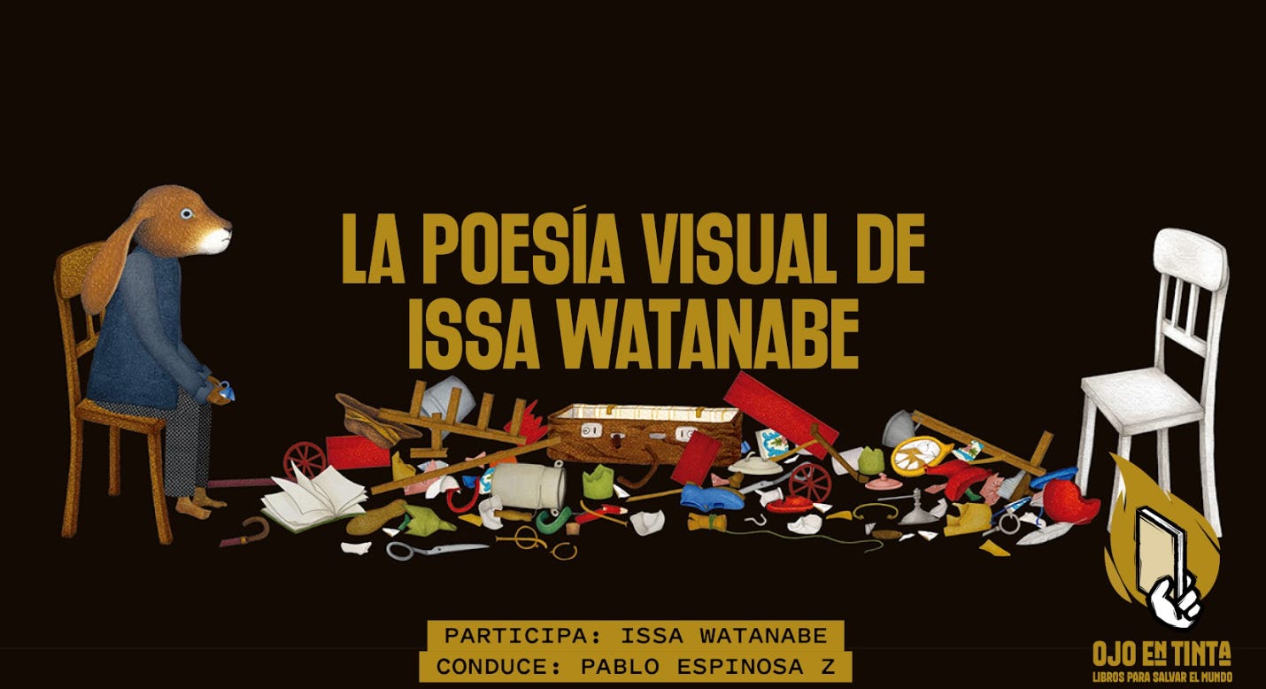 La poesía visual de Issa Watanabe - Ojo en Tinta