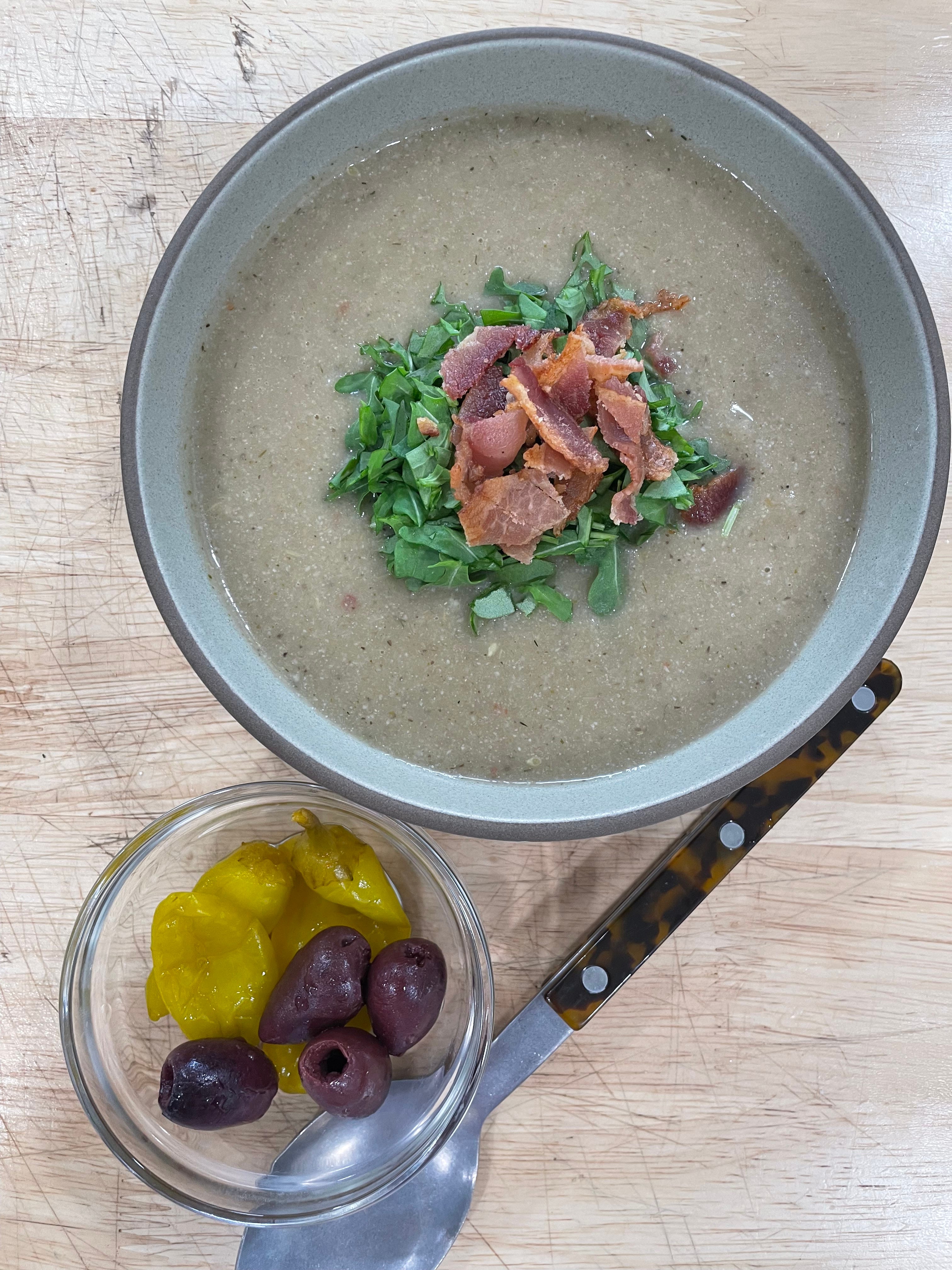 Shiitake Mushroom Soup - by Vas Priebe