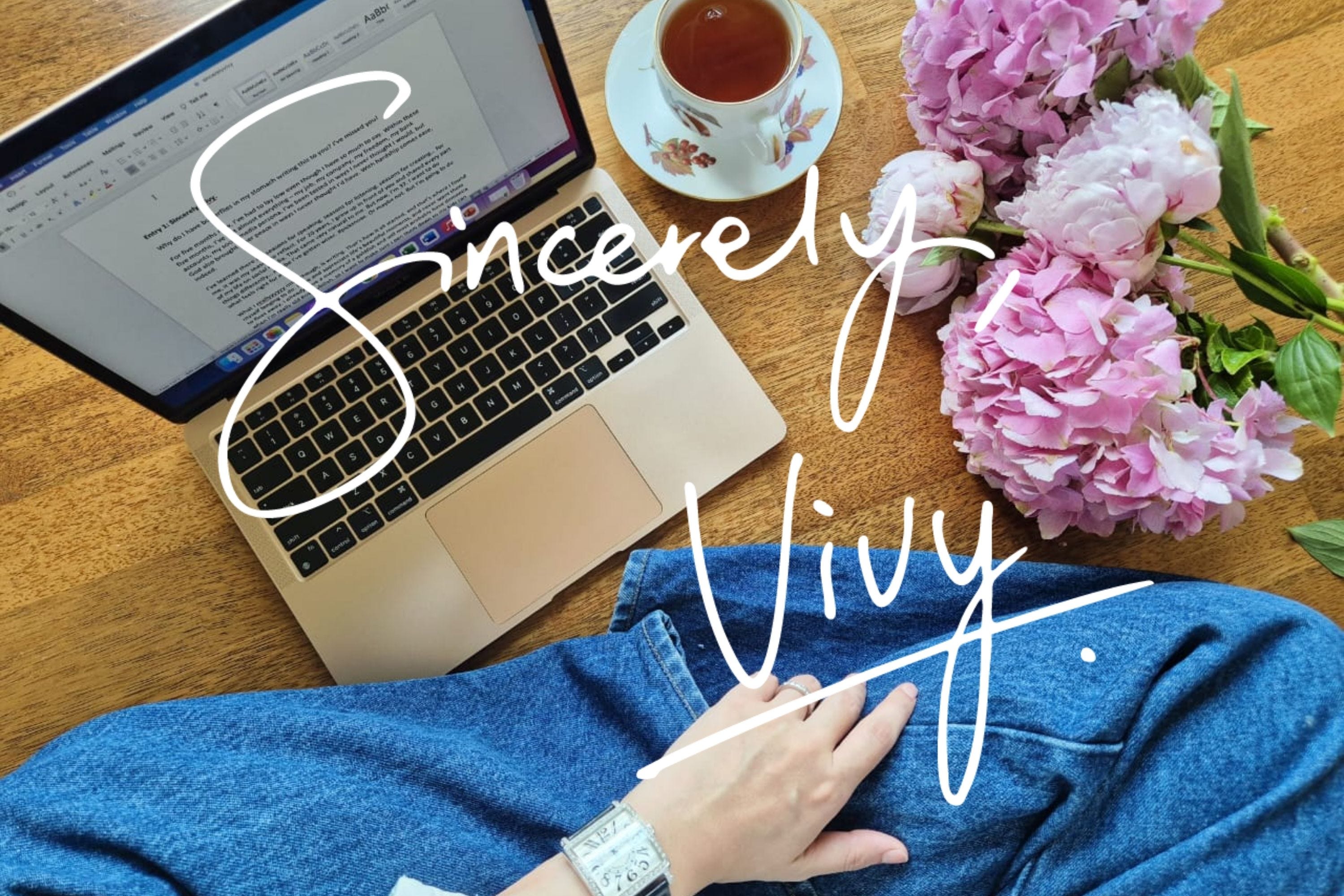 About - Sincerely, Vivy