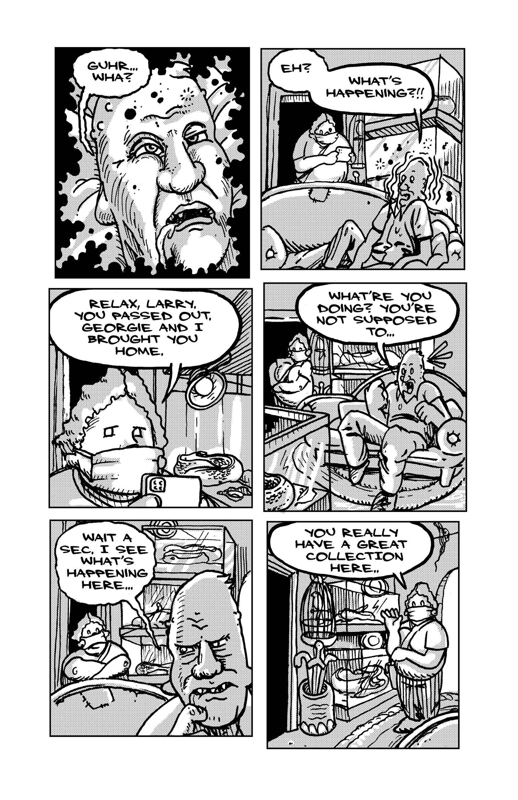 Larry Loathman Snake Master Pages 24 & 25