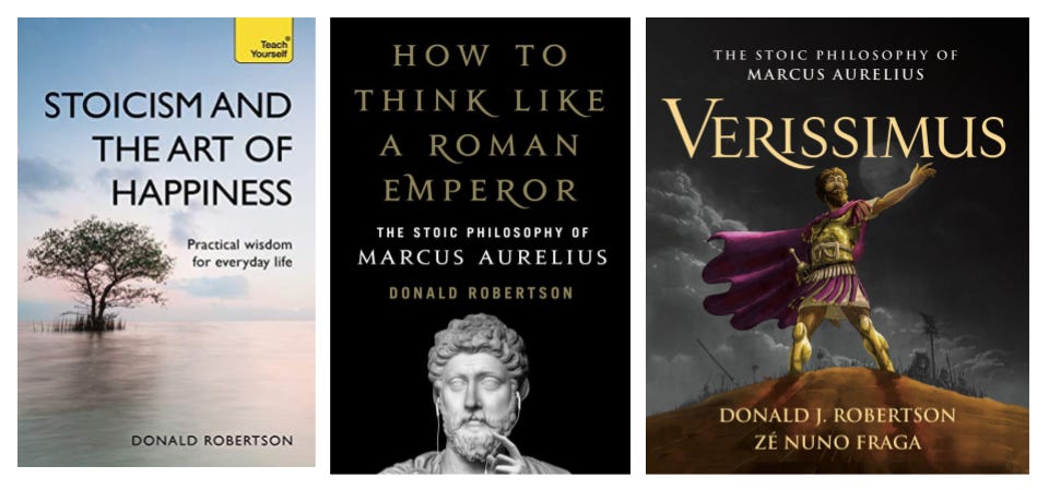 Recommended Reading on Stoicism - by Donald J. Robertson