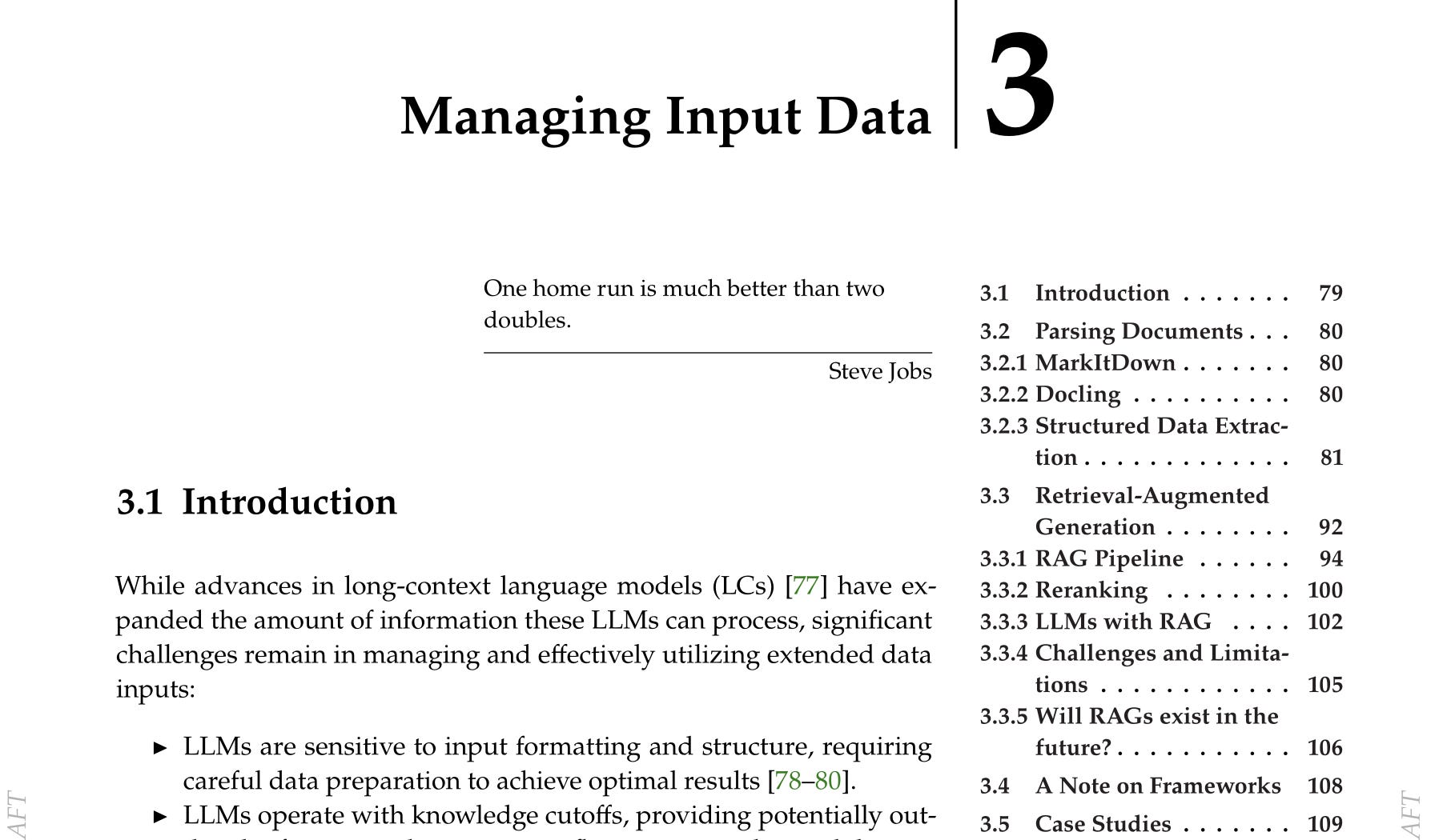 Taming LLMs - Chapter 3: Managing Input Data Taming LLMs - Chapter 3: Managing Input Data