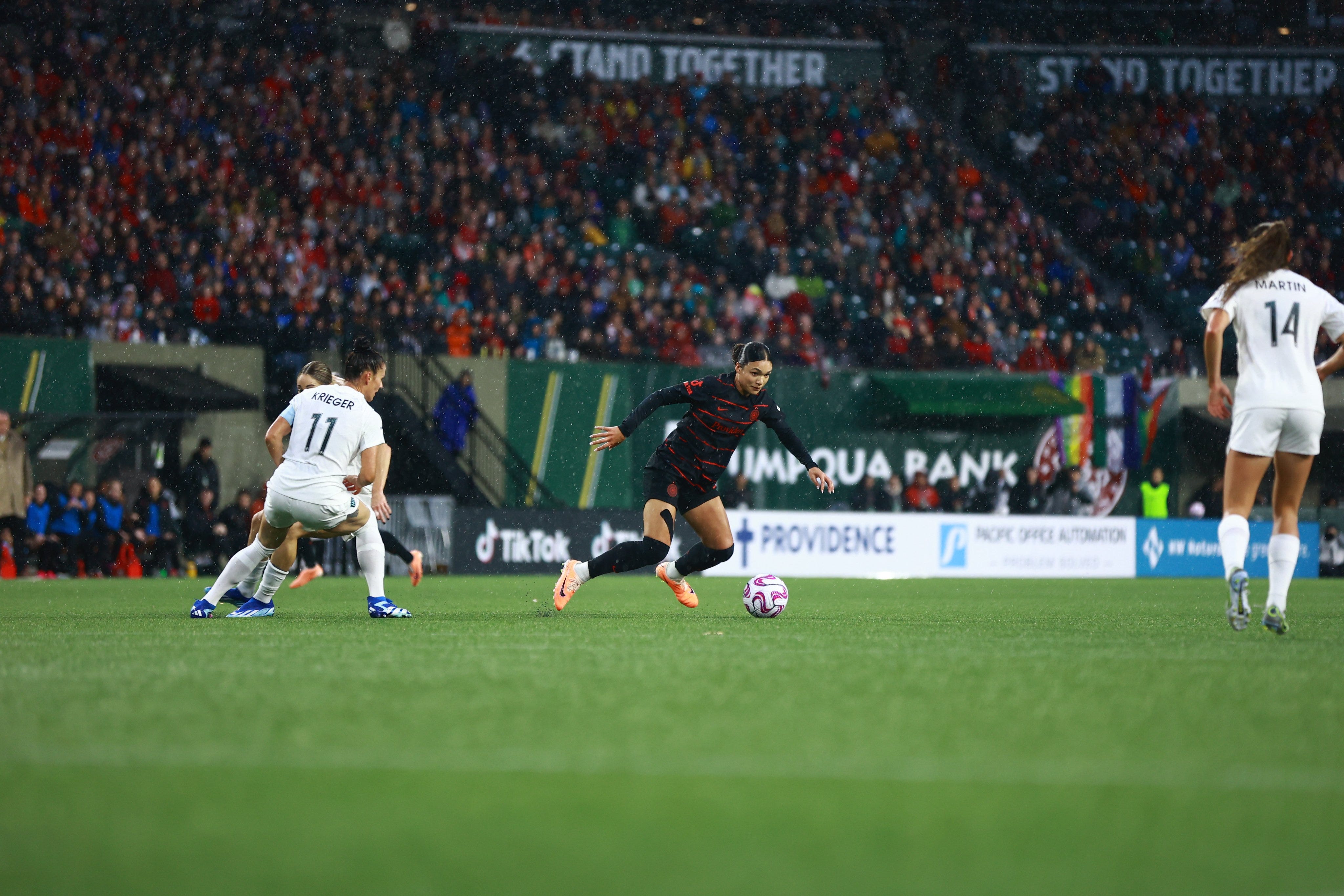 Recap & Highlights: 2023 NWSL Semifinal - Portland Thorns 0 - 1 NJ/NY ...