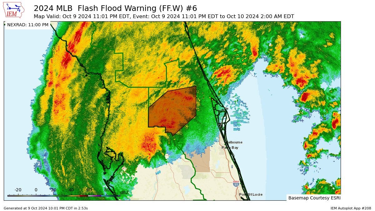 WeatherTiger's Hurricane Milton Landfall Live Blog [Last Post: 12:50 a.m.]
