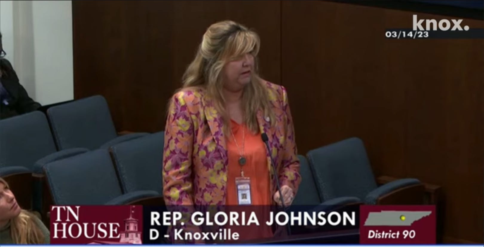 Gloria Johnson, Badass Tennessee Democrat On Or Off Her Mobile Scooter