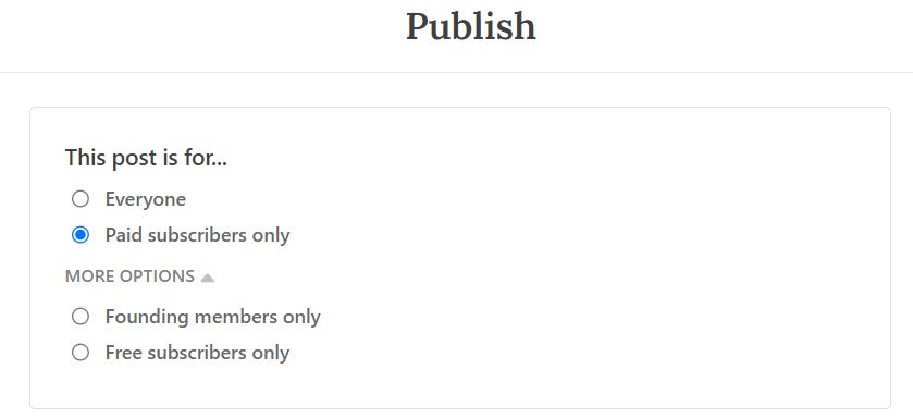 How do paid subscriptions on Substack work?