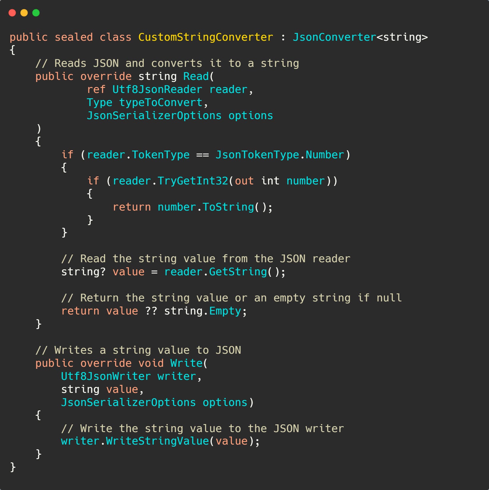 EP 43 : How to write custom converters for JSON serialization in .NET