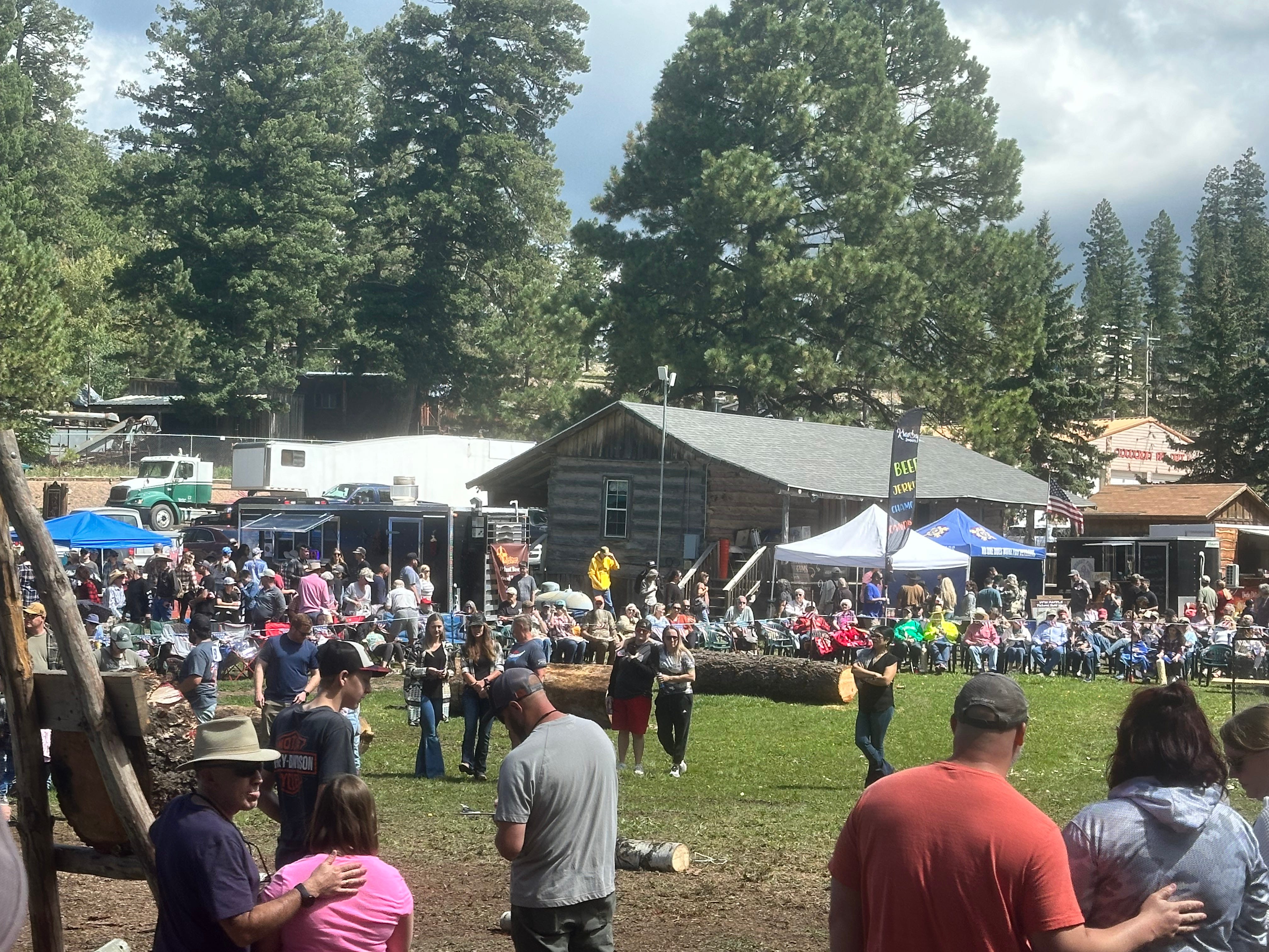 Scenes from Lumberjack Day 2023 Cloudcroft New Mexico