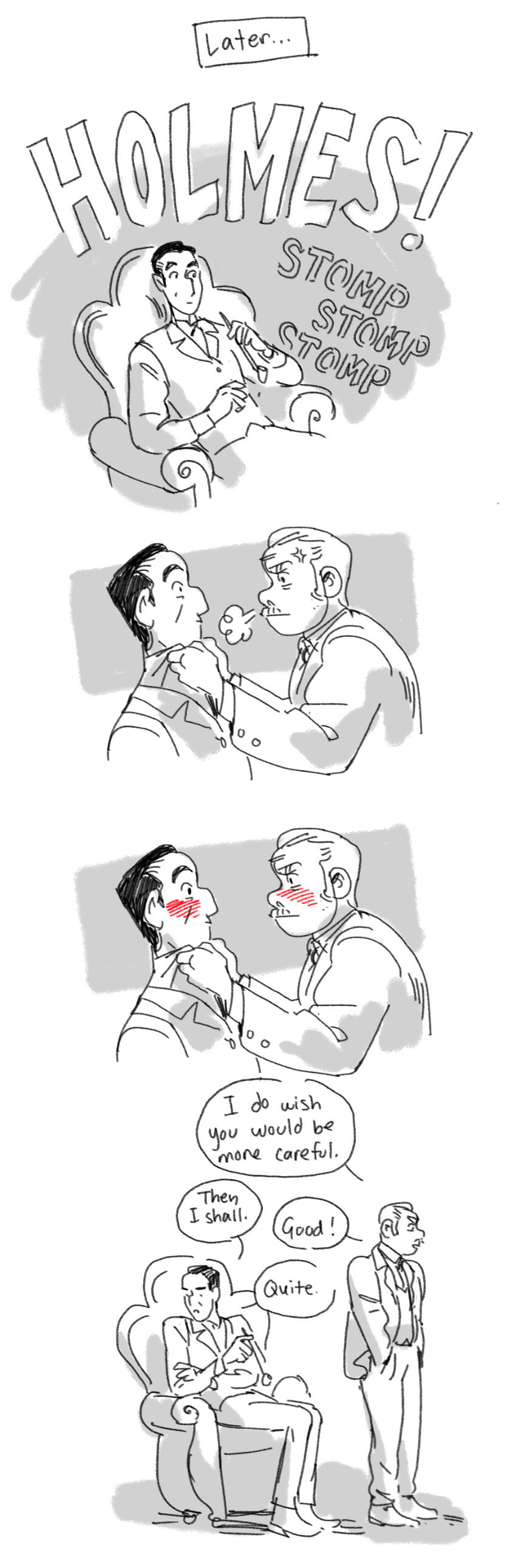 sketchbook: the second stain + the reigate squires