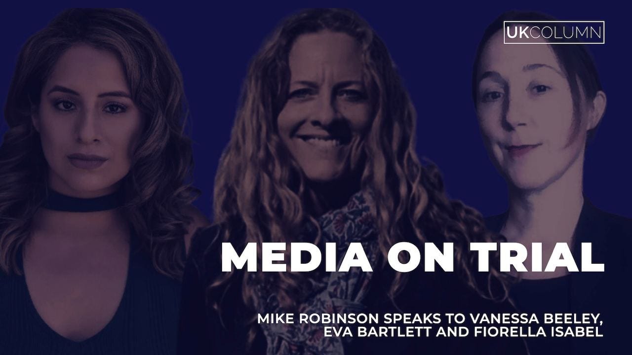 Media on trial with Eva Bartlett, Fiorella Isabel and Vanessa Beeley