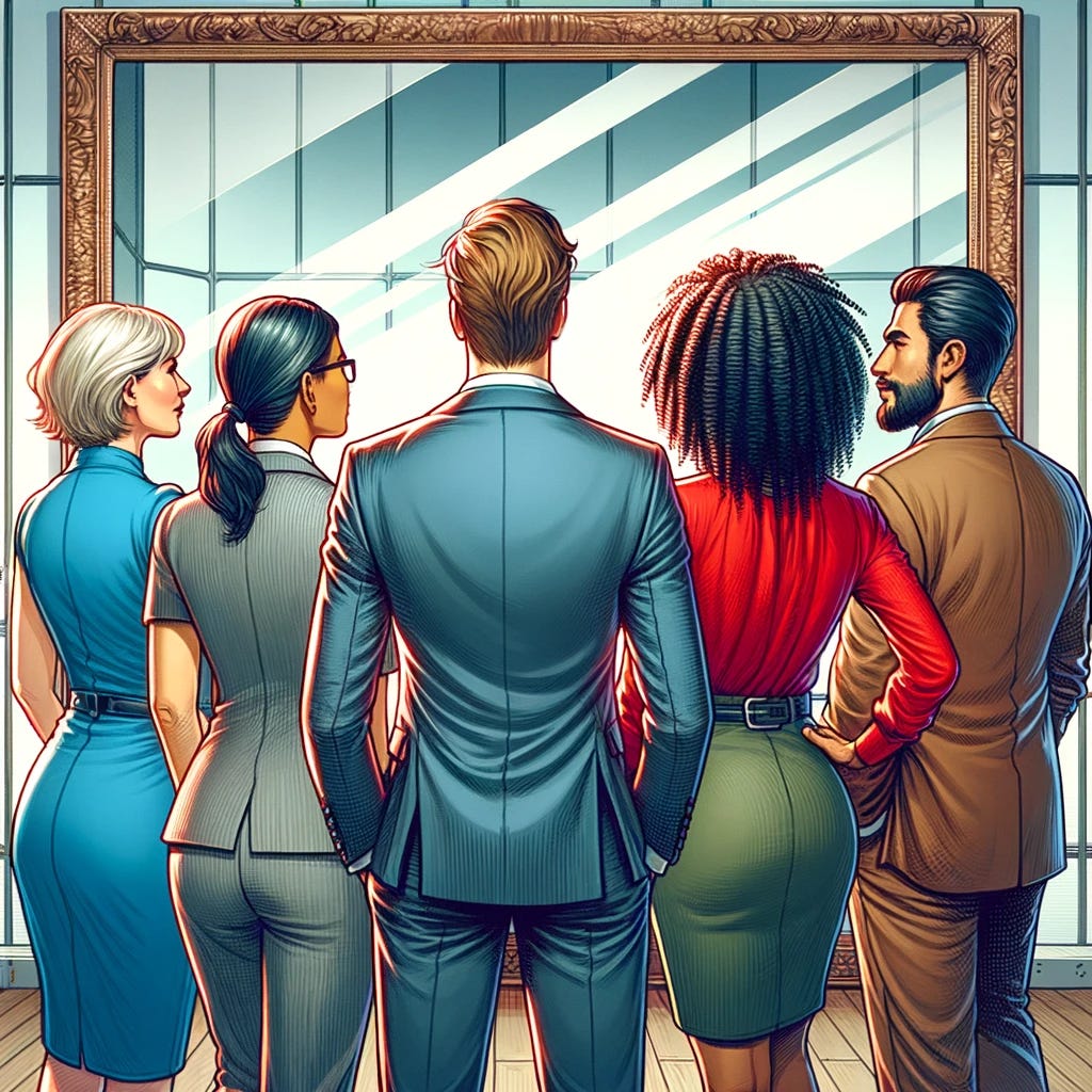 The Frightening Mirror - by Toby Coop - ODILE⁺ × Media