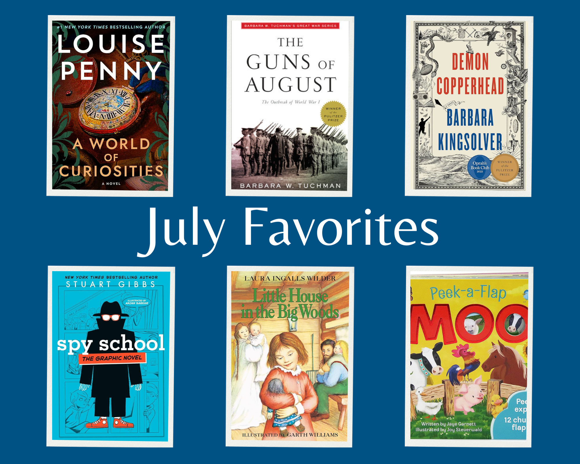 What was the best book you read in July?