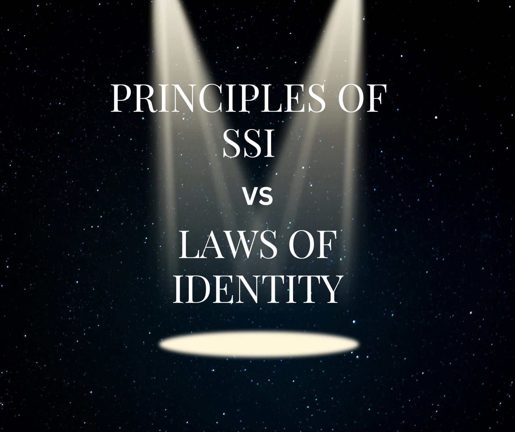 A comparison of Christopher Allen’s Principles of Identity and Kim ...