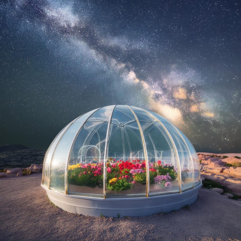 Mars Habitats Before Orbiting Space Colonies