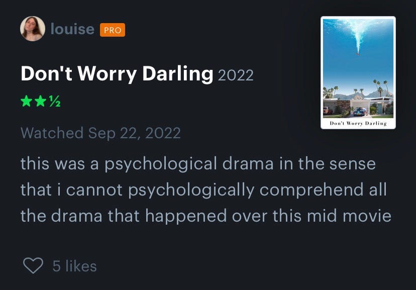 A Tour of My Insane Letterboxd Profile, Just For You