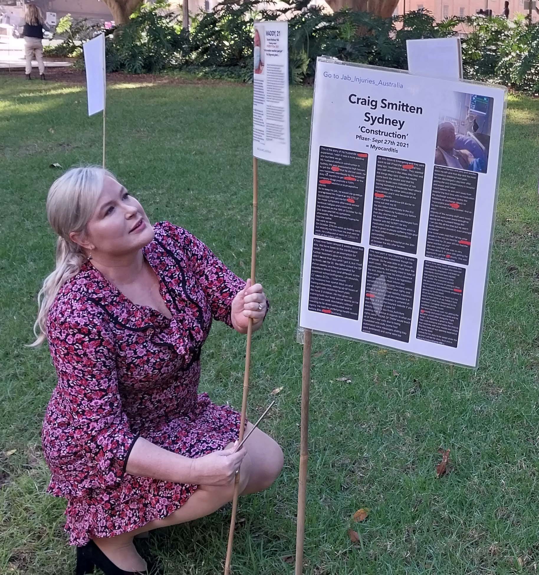 COMFORT: Gene-vax injured and bereaved find support for Sydney court ...