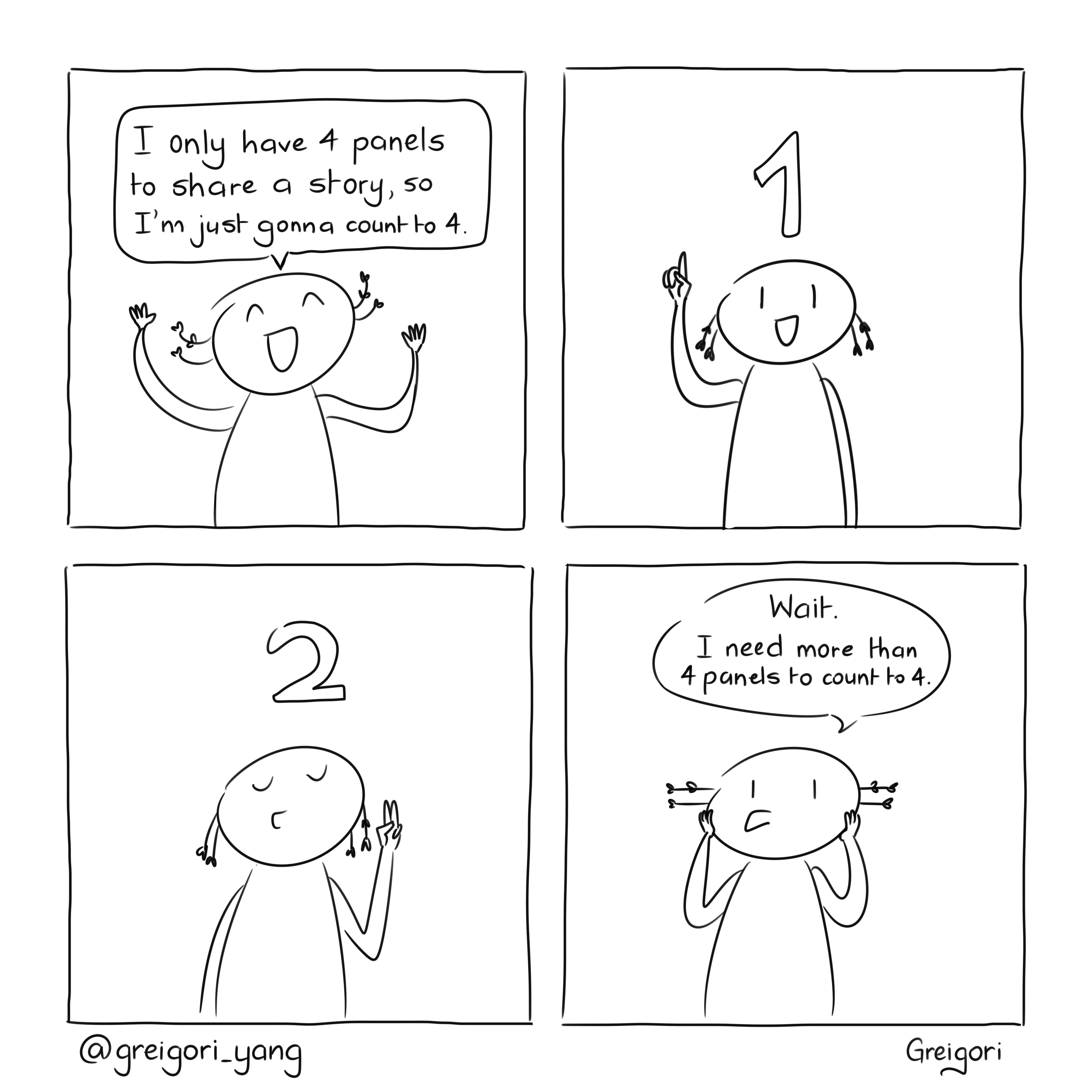 Four-Panel Comics - by Greigori - Flavoursome Stories