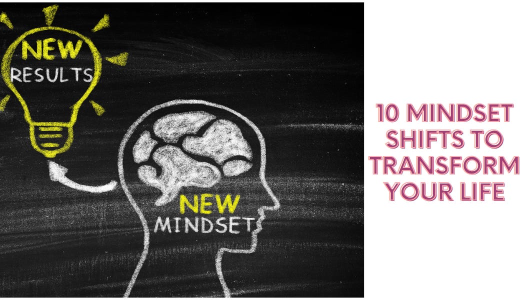 10 Strategies to Shift Your Mindset