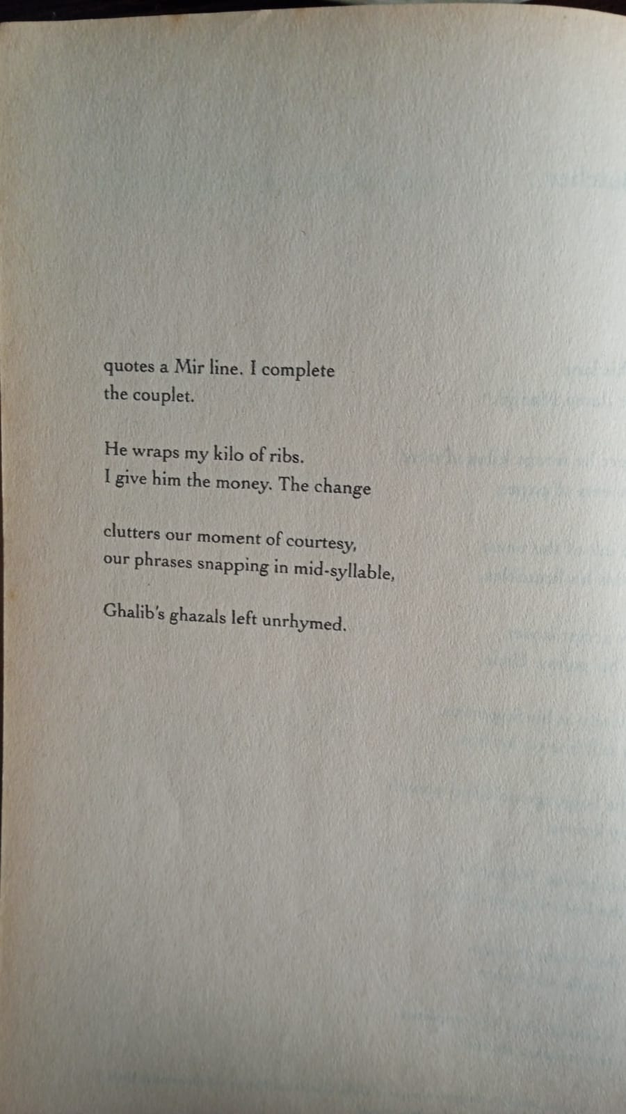 Butcher shop poems - by Rahul Singh - Mehfil