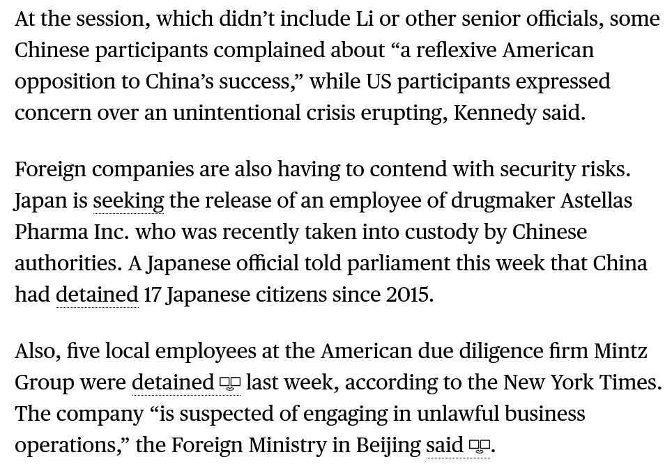 Li Calls China ‘Anchor for World Peace,’ Upbeat on Economy