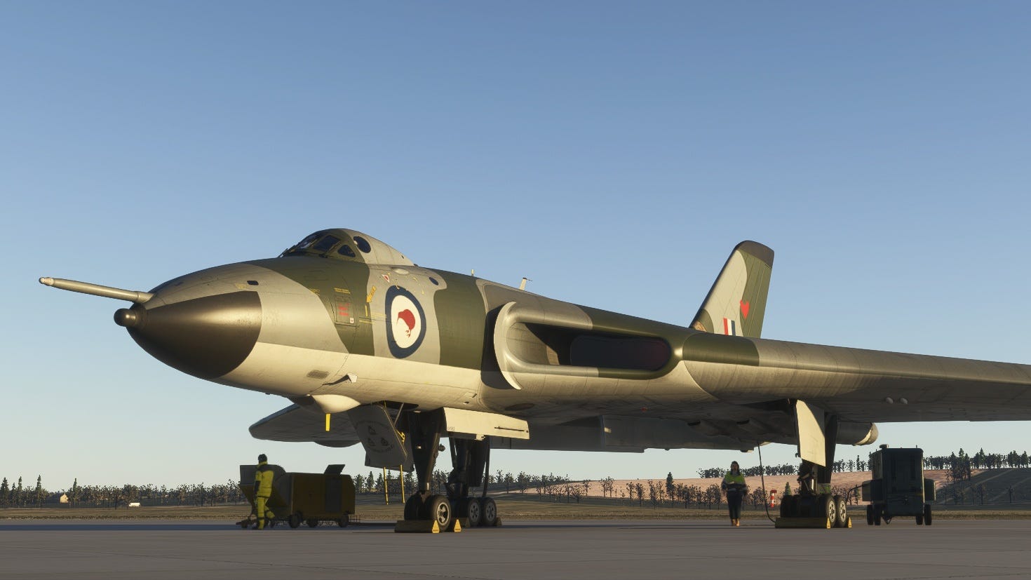 Flight Simulator 2024 JustFlight Avro Vulcan Startup Procedure