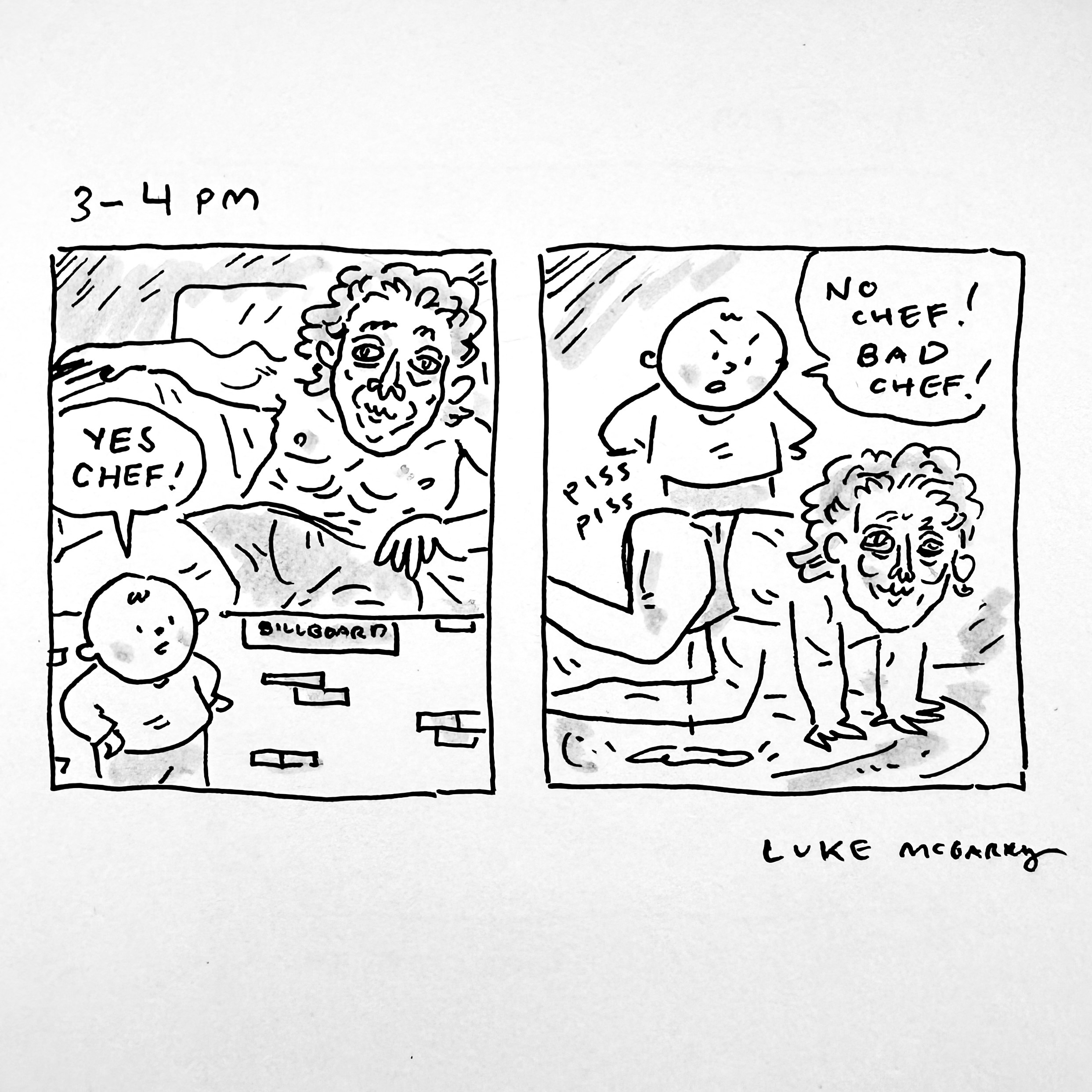 Hourly Comic Day (2025) - by Luke McGarry - Lukey McGarry